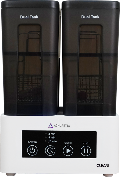 CLEANI - (2) Dual Tank Kit (Dual Tank with lid, mesh basket, jig, hydr ...