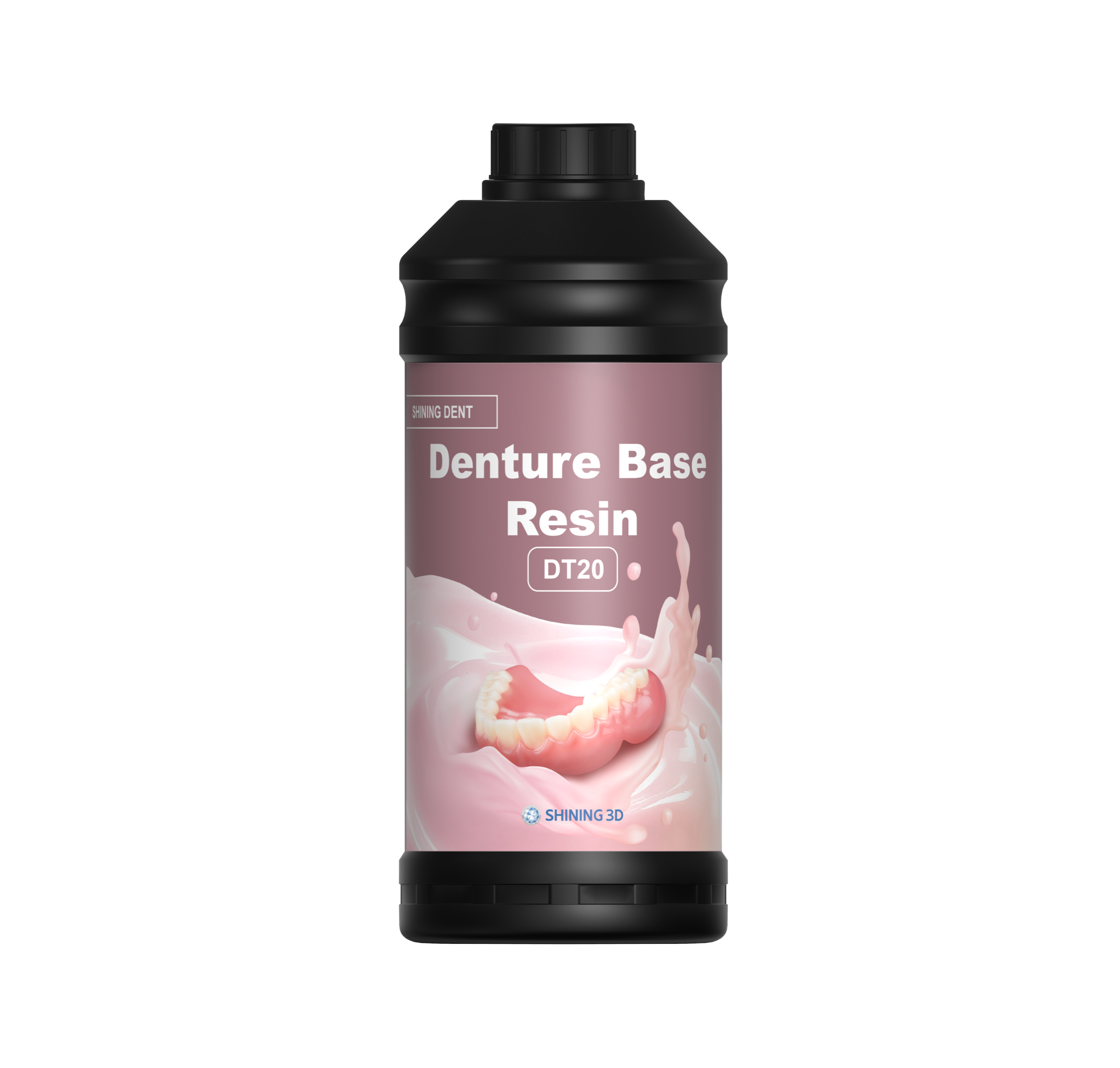 Shining 3D Denture Base Resin DT20 - 1KG – Starcona Dental Supply