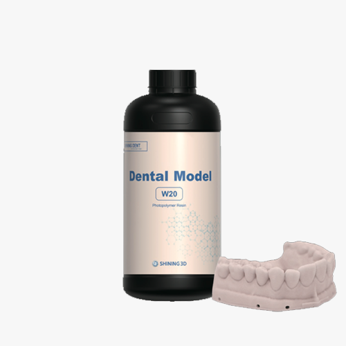 Shining 3D W20 Water-washable Model Resin Beige 1KG — Starcona Dental ...